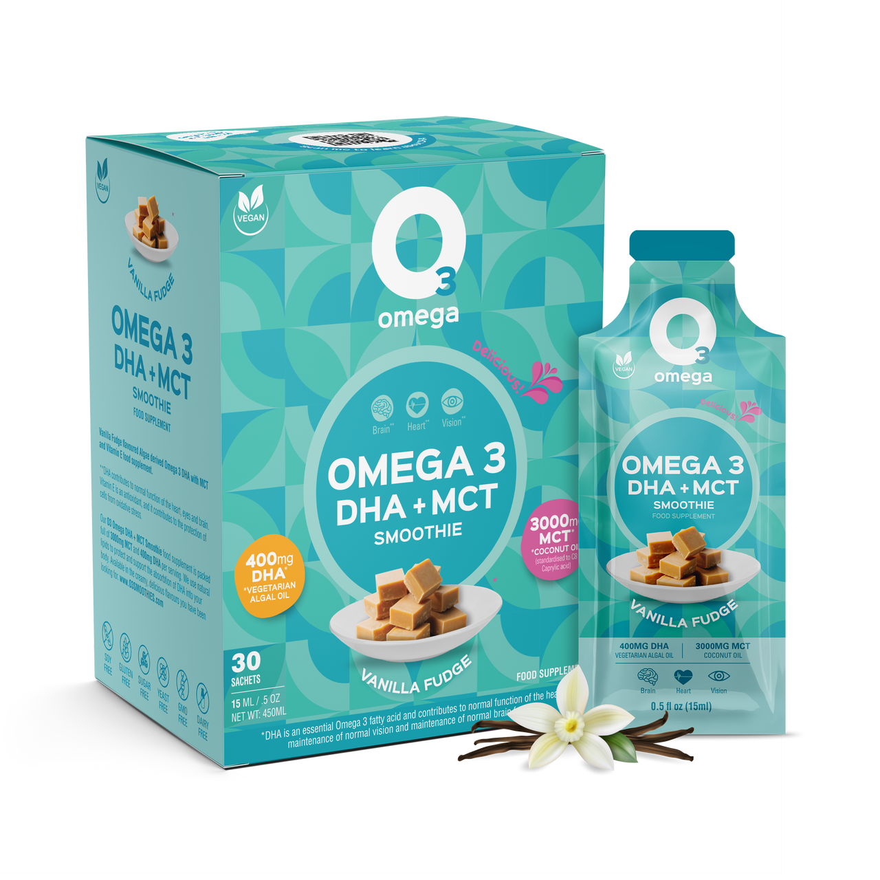 O3Omega Smoothies | VEGAN Omega 3 DHA + MCT Oil in Flavors You'll Love ...
